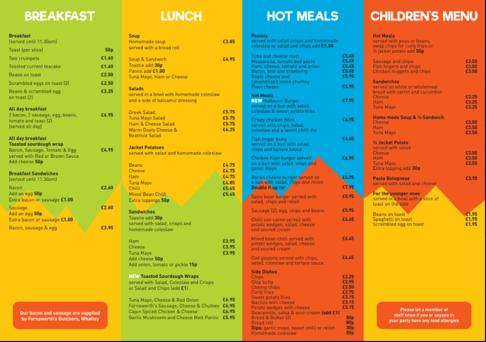 Cafe – Leaping Lizards Play Centre